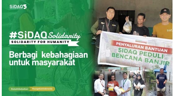BERBAGI KEBAHAGIAN BERSAMA SIDAQ SOLIDARITY
